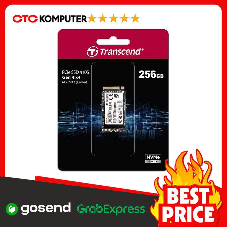 Jual Transcend MTE410S 256GB M.2 2242 NVMe PCIe Gen4 x4 SSD | Shopee Indonesia