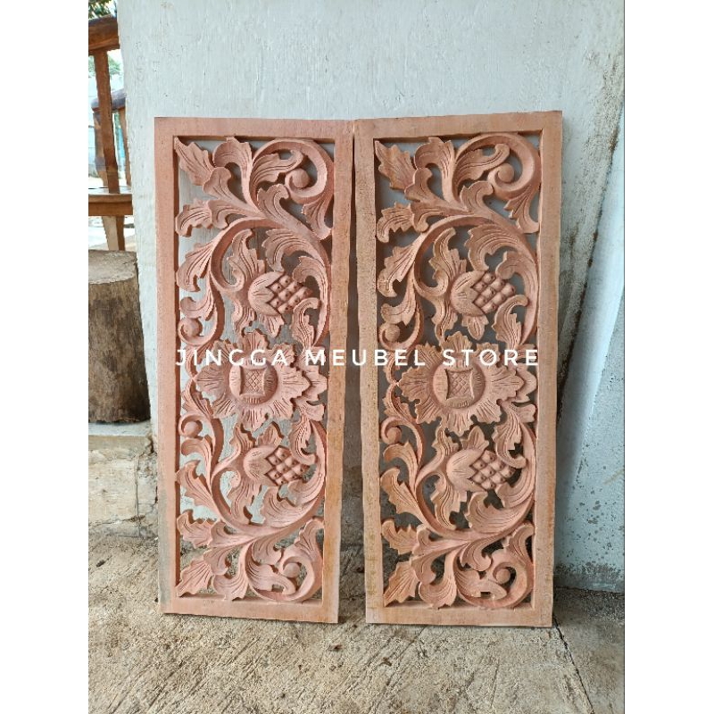 Jual dekorasi kayu dekorasi dinding home decor kusen pintu boven ...