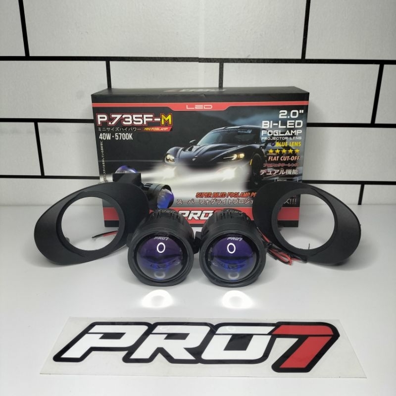 Jual Lampu Foglamp Mobil Biled Projector Pro7 P735F-M 2 Inchi High Low ...