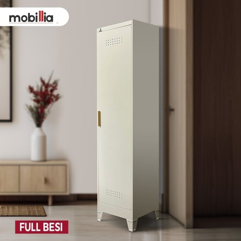 Jual Lemari besi 1 pintu janitor rak besi serbaguna | Shopee Indonesia