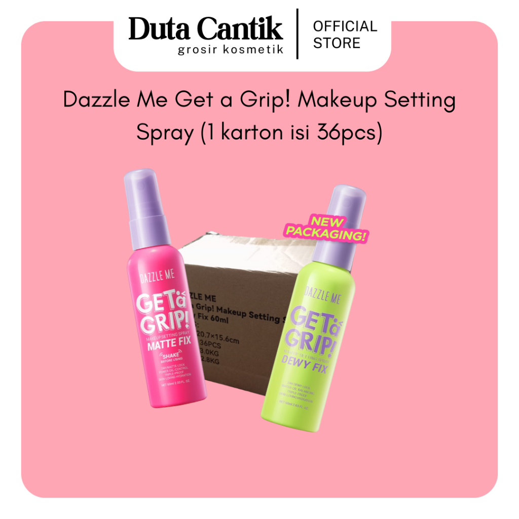 Jual DAZZLE ME SETTING SPRAY (1KARTON=36PCS) | Shopee Indonesia