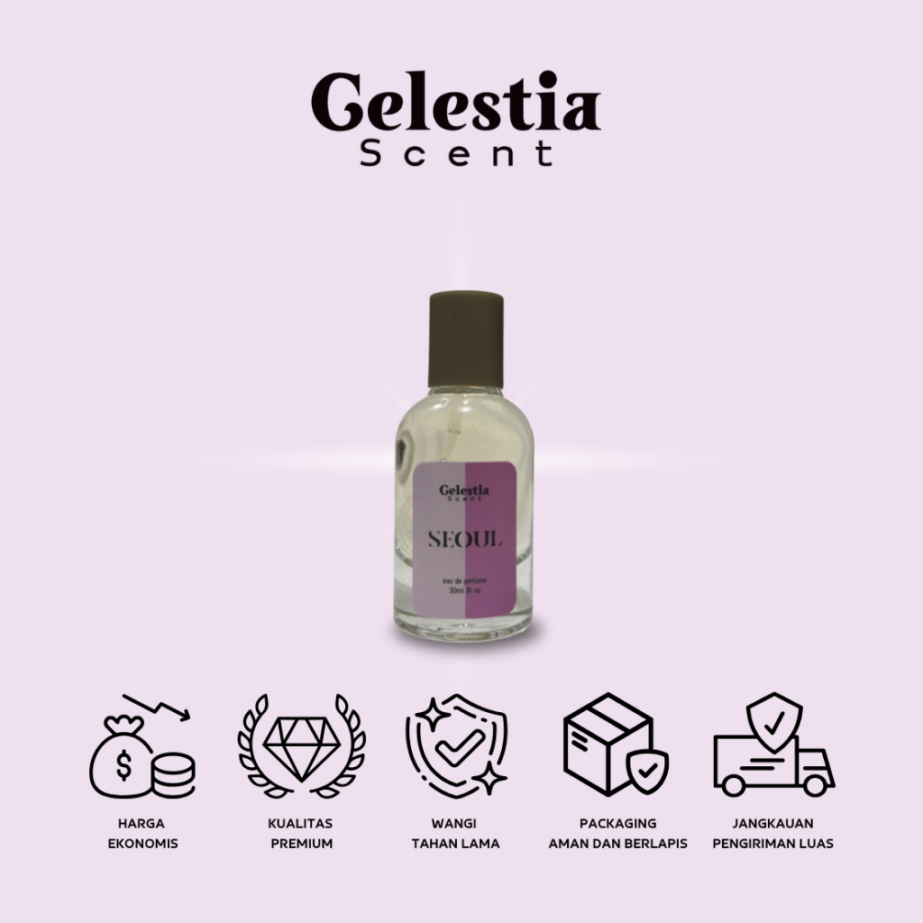 Jual CELESTIA SCENT - Seoul 30ml Eau de Parfum - Inspired Pink Chiffon - Unisex | Shopee Indonesia