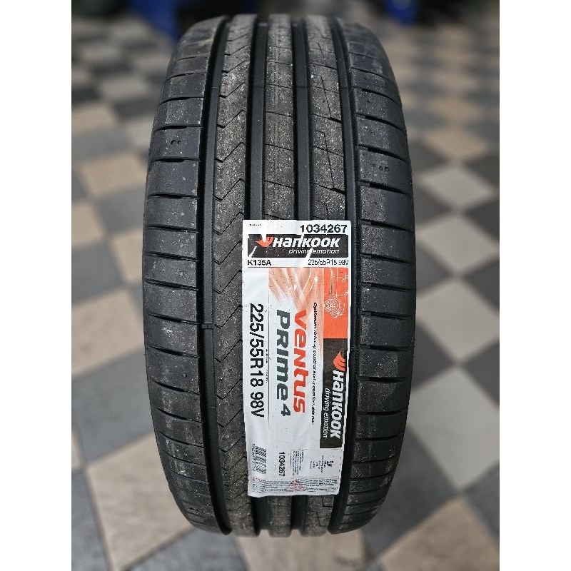 Jual Ban Hankook Ventus Prime4 K135 225/55 R18 (Ban 5008,Tiggo,Crosstrek) | Shopee Indonesia