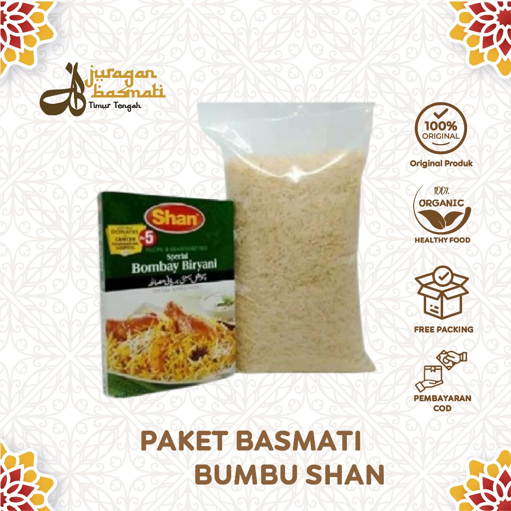 Jual Paket Beras Basmati dan Bumbu Beryani | Shopee Indonesia