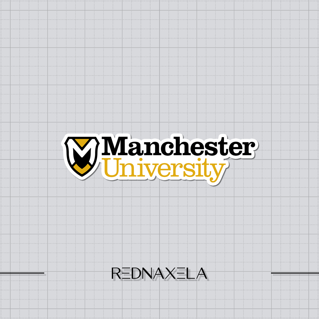 Jual Stiker Vinyl Manchester University Logo Stiker Koper Outdoor ...