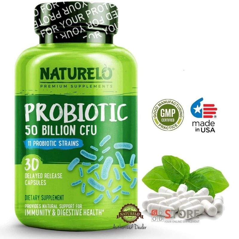 Jual NATURELO PROBIOTIC 50 BILLION CFU 100% ORIGINAL | Shopee Indonesia