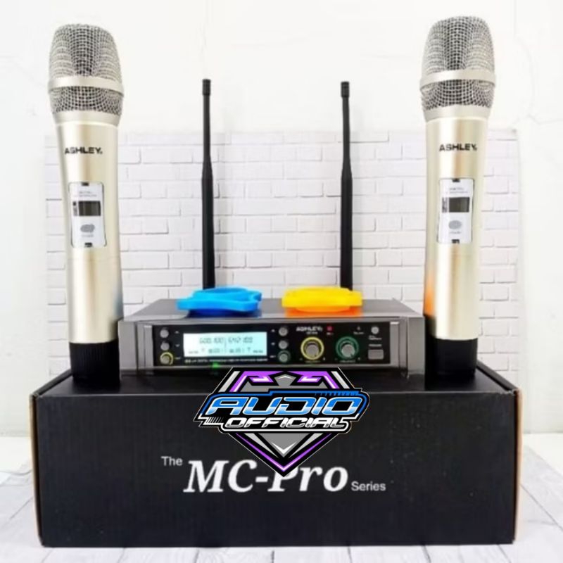 Jual Microphone Wireless ASHLEY Type MC-PRO / Microphone MC PRO ...