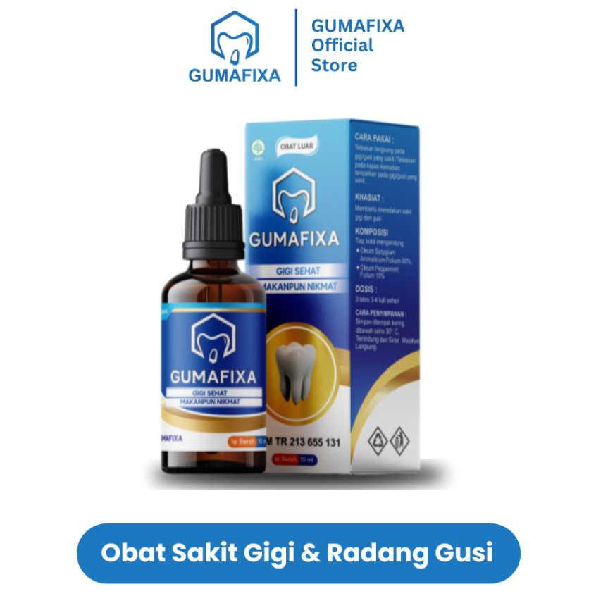 Jual Atasi Sakit Gigi dan Gusi - GUMAFIXA 1 Pcs - Bisa Untuk Kumur ...