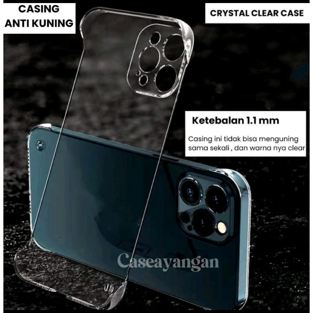 Jual Crystal Clear Case for Iphone 7 8 PLUS X XS XR 11 12 13 14 15 16 ...