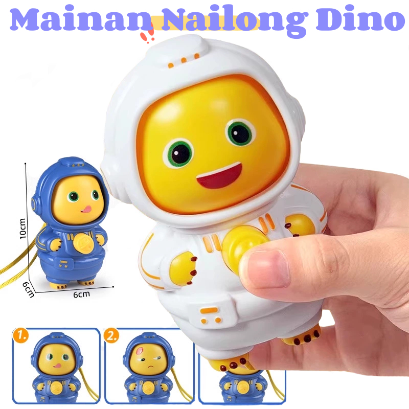 Jual Mainan Nailong Dino Kuning Bisa Berubah Wajah / Nailong Toys Face ...