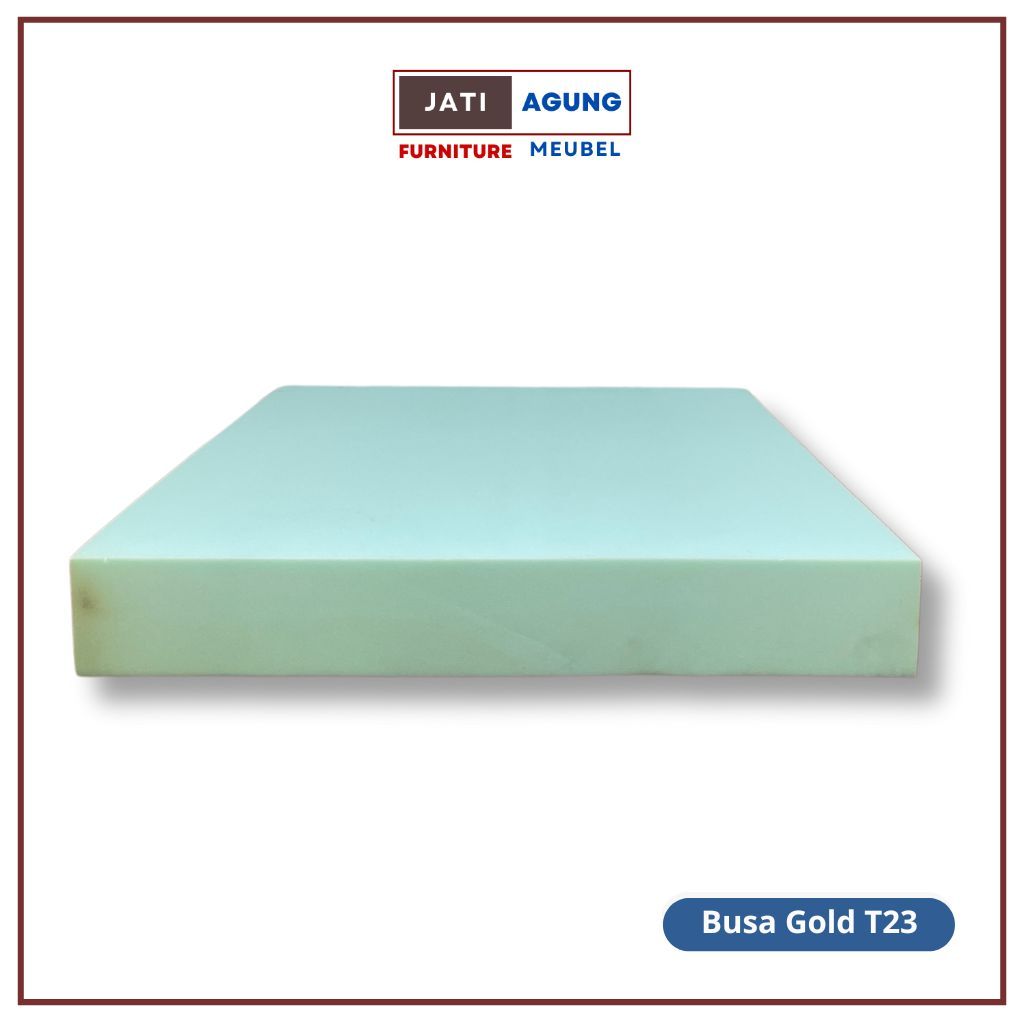 Jual Forland Bahan Busa Gold Density 22 Polos tanpa sarung Busa Mentah ...