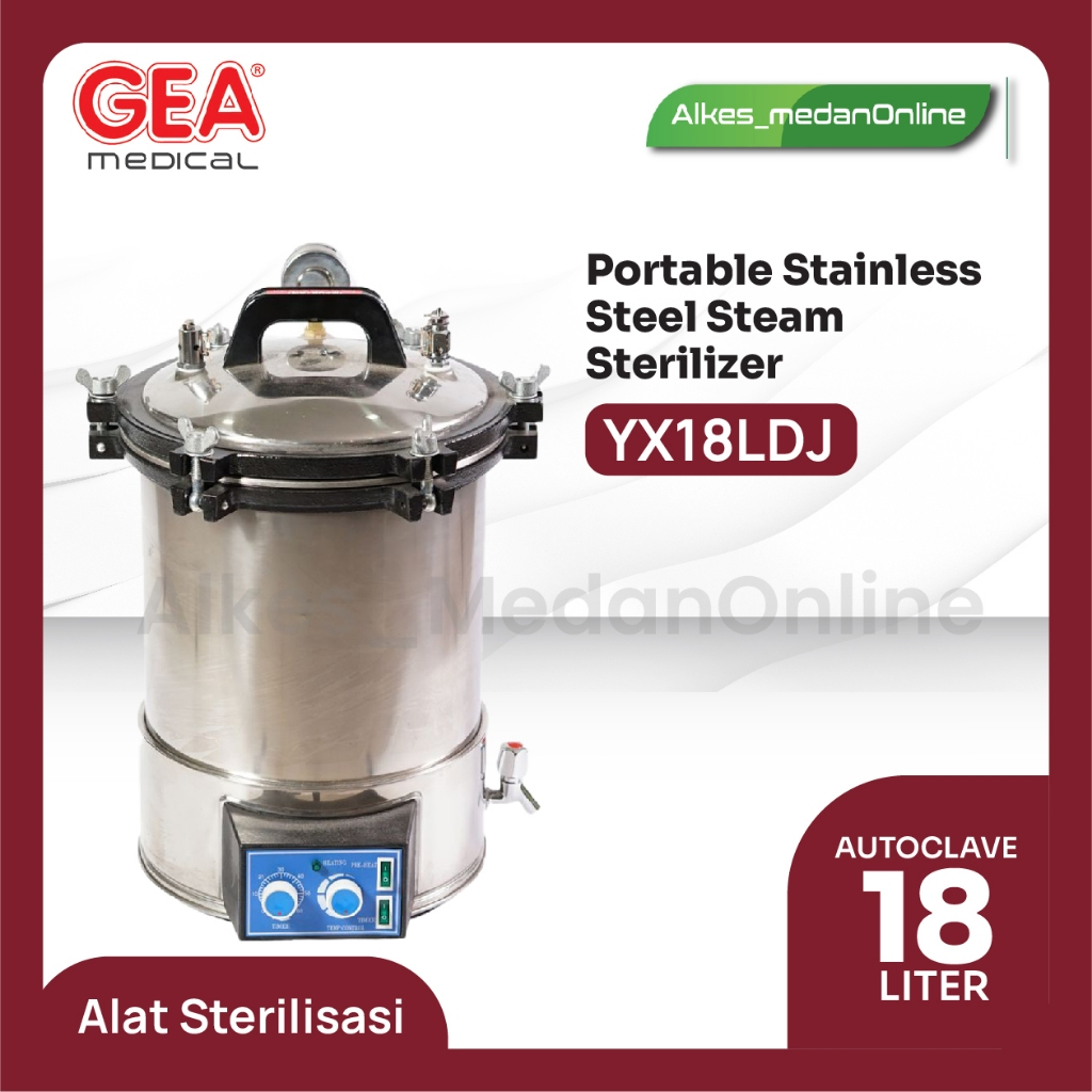Jual GEA l Autoclave 18 Liter YX18 LDJ Dengan Timer l Autoclave 24 ...