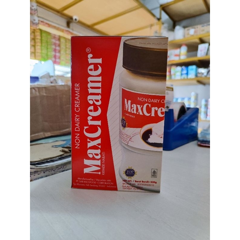 Jual max creamer 500gr non dairy creamer / krimer nabati 500gr | Shopee ...