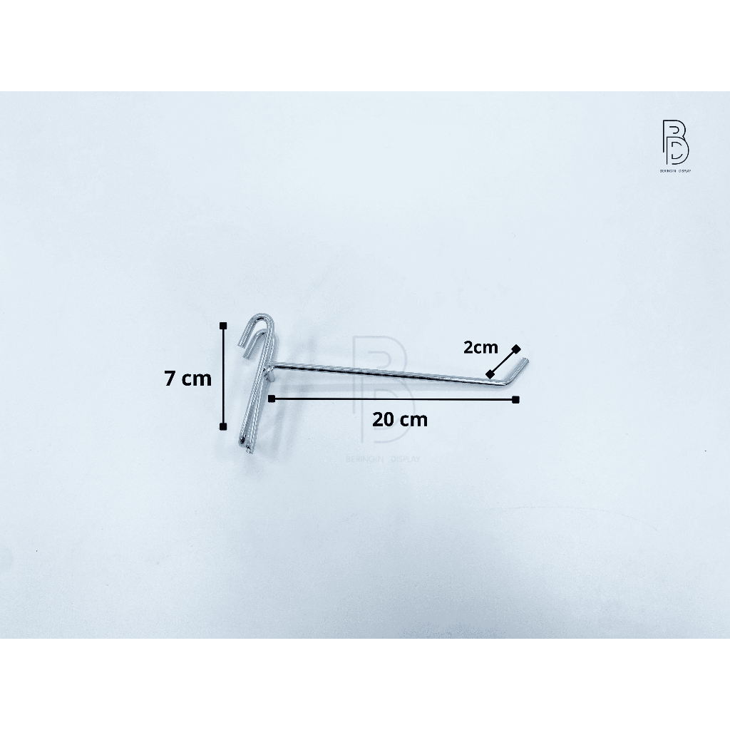 Jual Gantungan Hook ram Besi/Cantolan Ram Dinding Besi (20cm) | Shopee ...