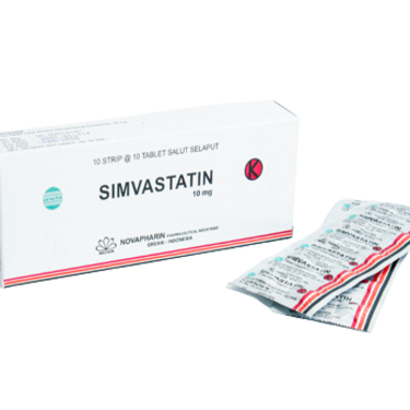 Jual SIMVASTATIN 10 MG 1 BOX 100 TABLET NOVAPHARIN | Shopee Indonesia