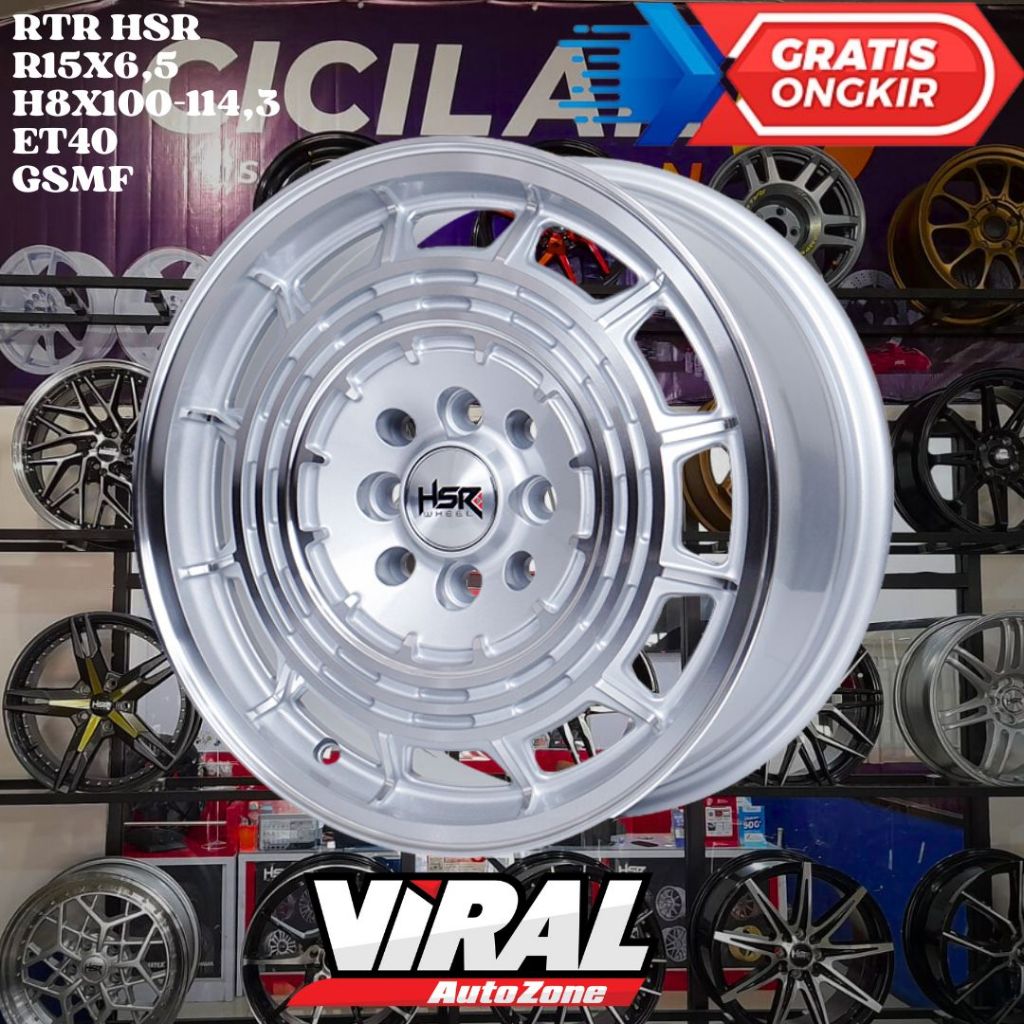 Jual Velg Mobil KIJANG , PANTHER , COLT , CARRY , HSR RTR RING 15 R15 MURAH | Shopee Indonesia