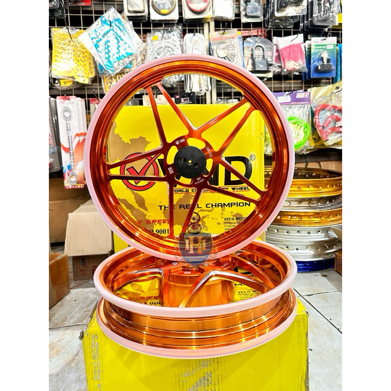 Jual Velg vnd v speed v2 model bintang/velg vnd bintang vnd vario 125 ...