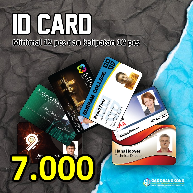 Jual IDCARD | KARTU PENGENAL | KARTU INFORMASI | KARTU ANTRIAN | KARTU ...