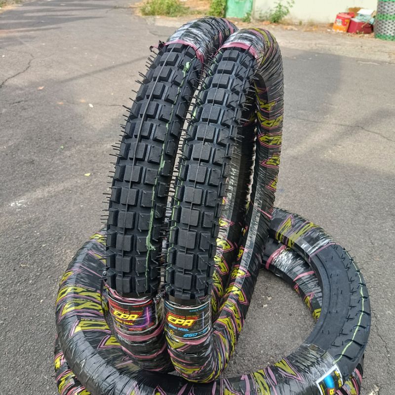 Jual Ban Motor Bebek Semi Trail Ring 17 ukuran 250 atau 275 SUPRA ...