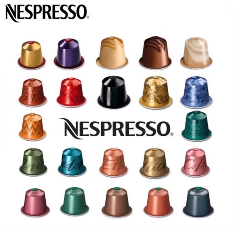 Jual Nespresso Coffee Capsule all variance (ecer 1 capsule coffee ...