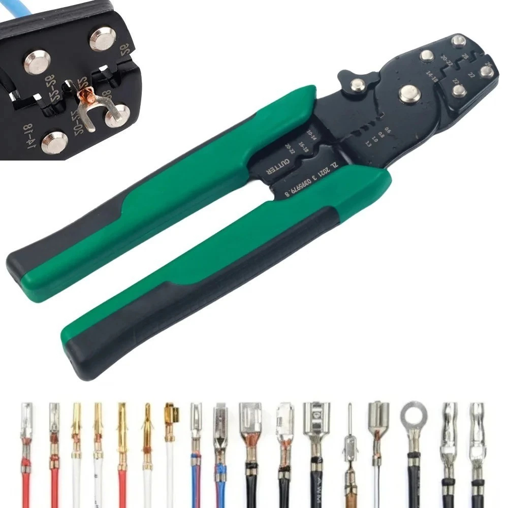 Jual 4in1 Tang Crimping Multifungsi dan Terminal Crimp Tang Potong ...