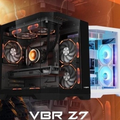 Jual CASE VBR Z-7 Modern Aesthetic Dual Chamber design - M-ATX - USB ...