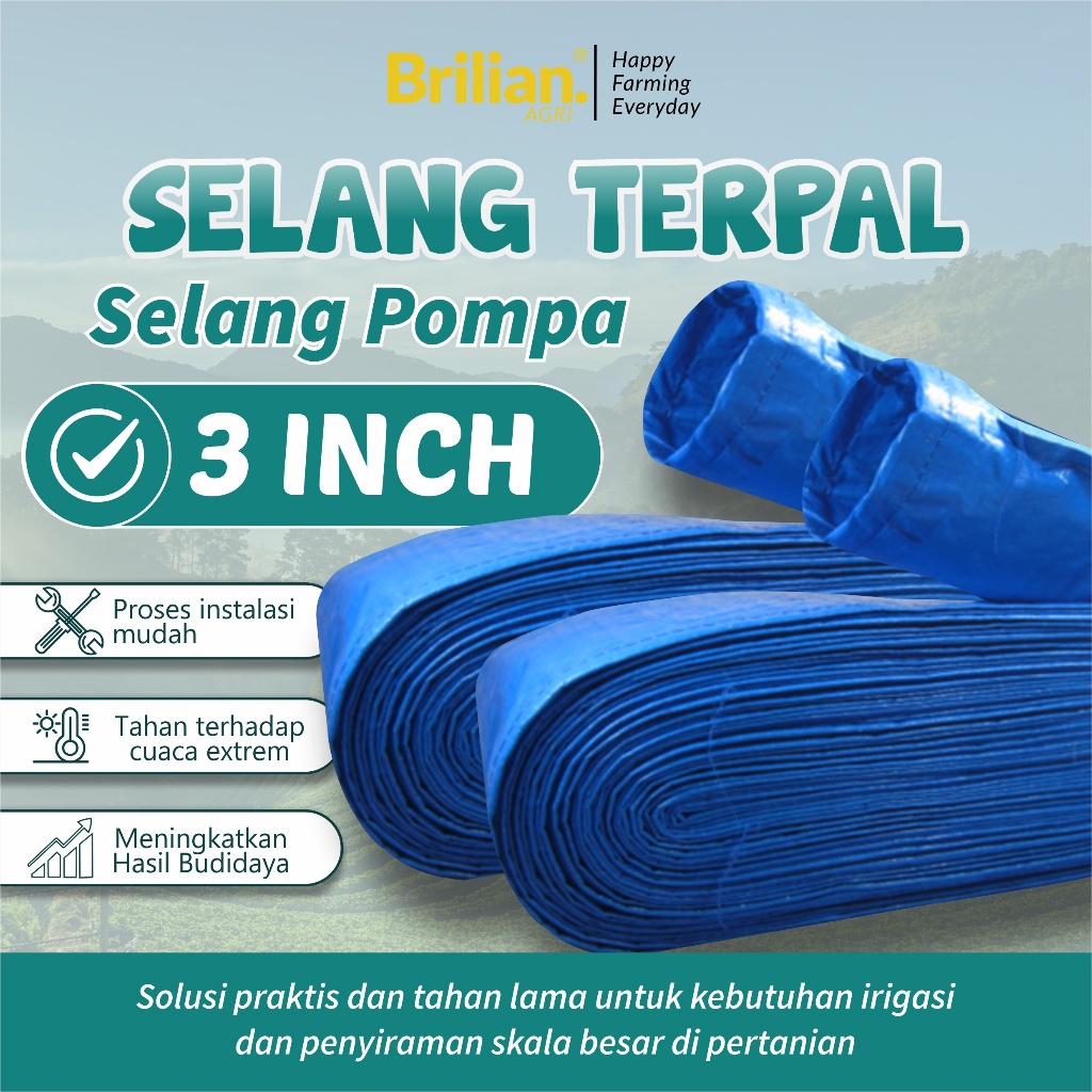 Jual Selang Terpal Diesel 3 Dim / 3 Inch 15 Cm Berbagai Ukuran | Shopee ...