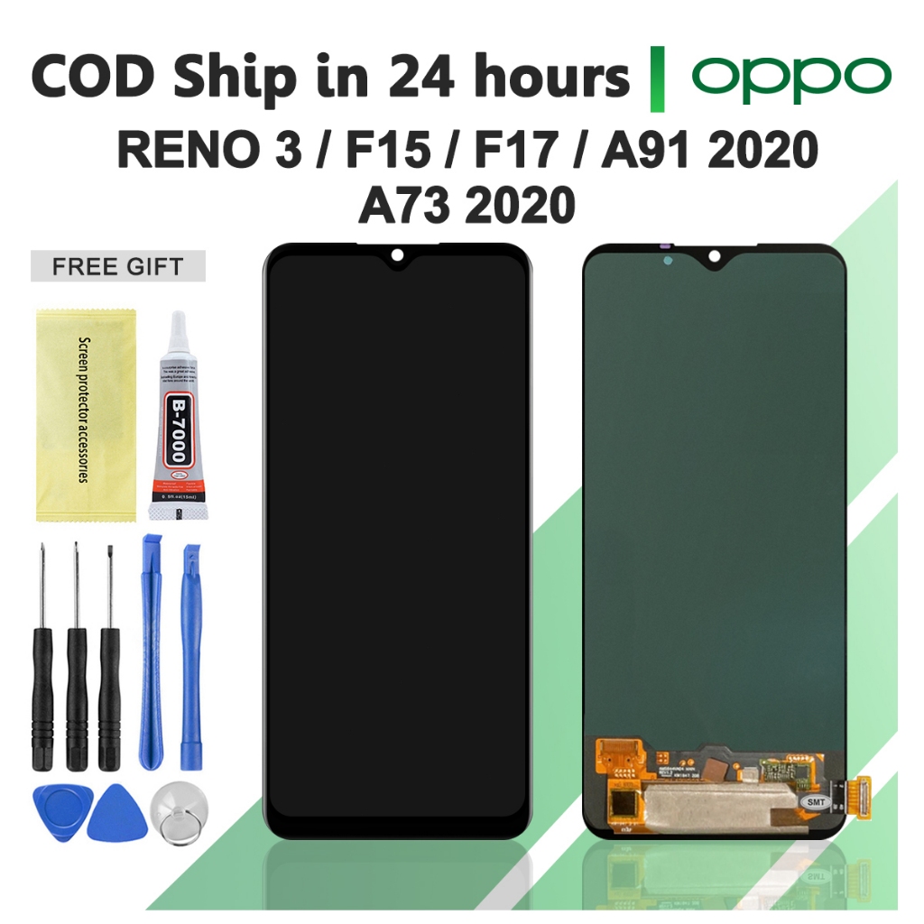 Jual LCD OPPO RENO 3 / OPPO A91 2020 / OPPO F15 / OPPO F17 / A73 2020 ...