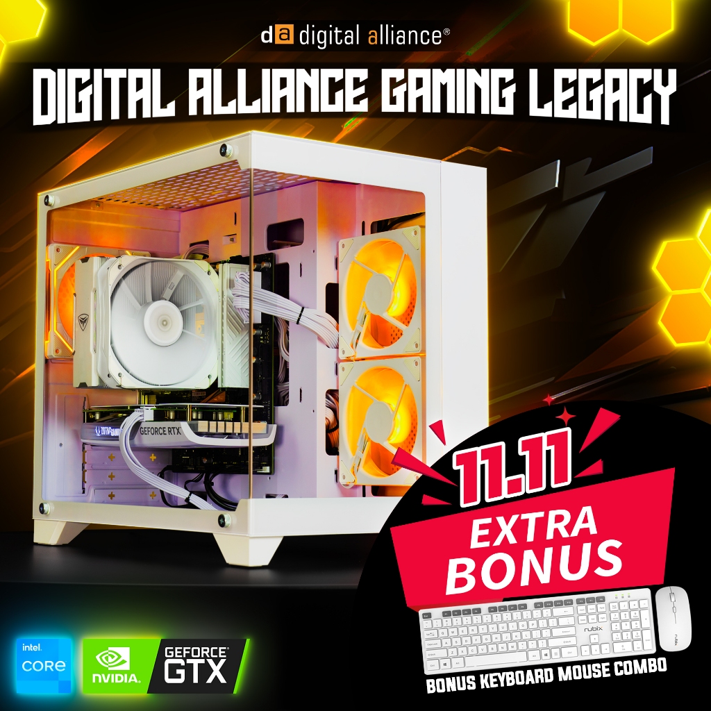 Jual Digital Alliance Gaming Legacy | i7 3770 | GTX 1650 | 8GB | 512GB ...