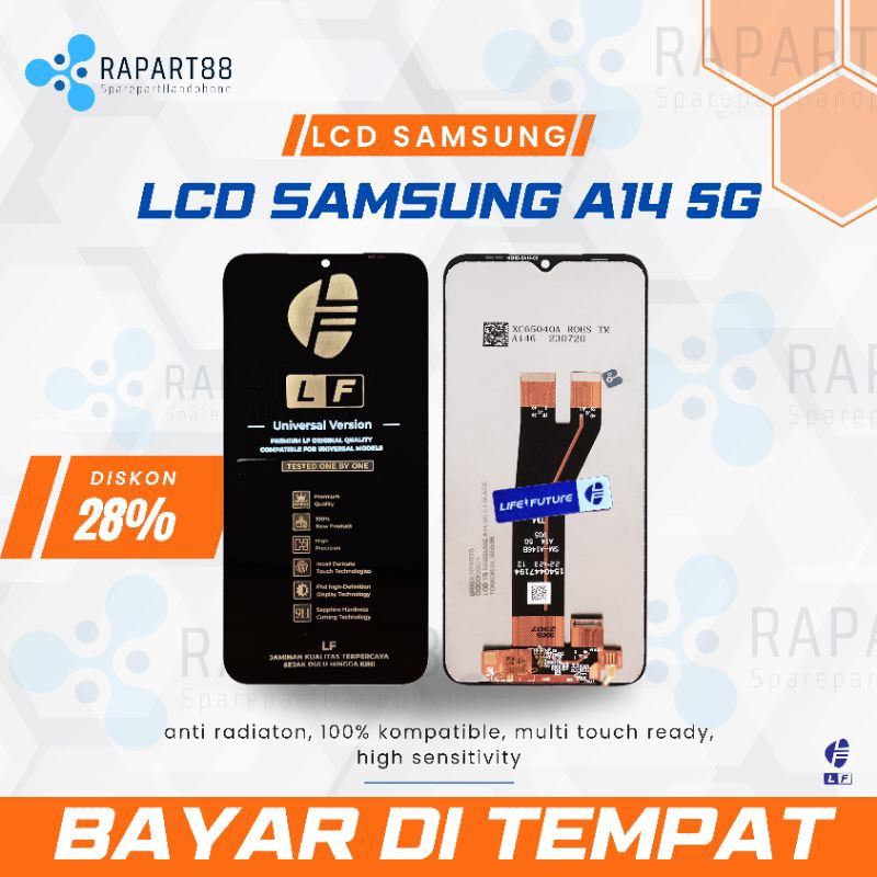 Jual Lcd Samsung A14 5G SM-A146 Fullset Touchscreen Original LIfe ...