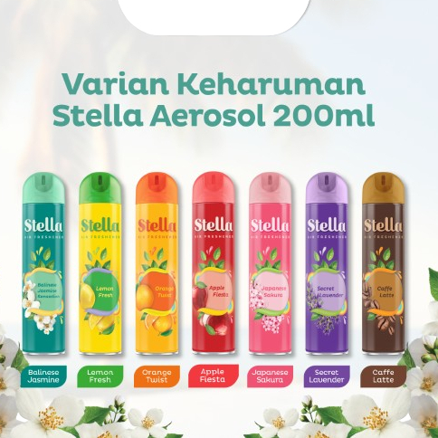 Jual STELLA Aerosol Pengharum Ruangan Kemasan Botol Spray 400 ml ...