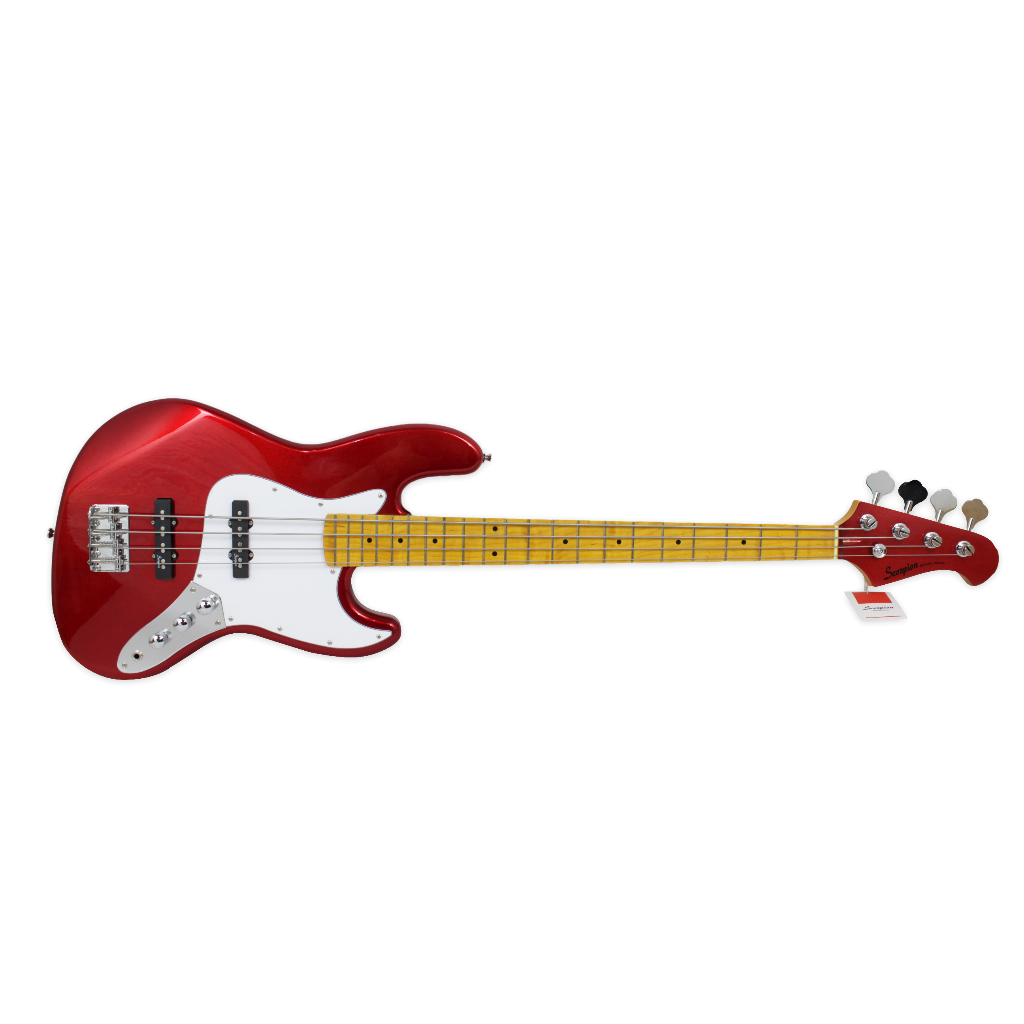 Jual Bass Elektrik Merk Scorpion ORIGINAL Tipe SJ200 Candy Apple Red ...