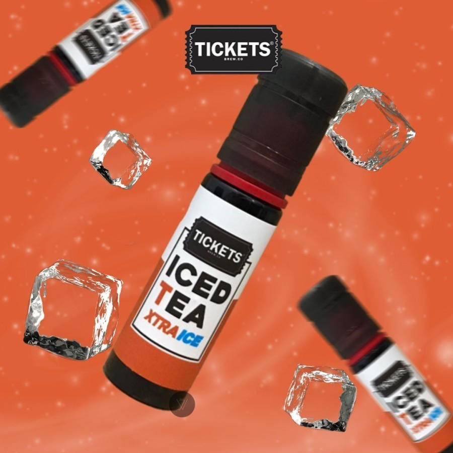 Jual Liquid Tickets Iced Tea Xtra Ice Salt Nic 25MG 15ML by EJM x ...
