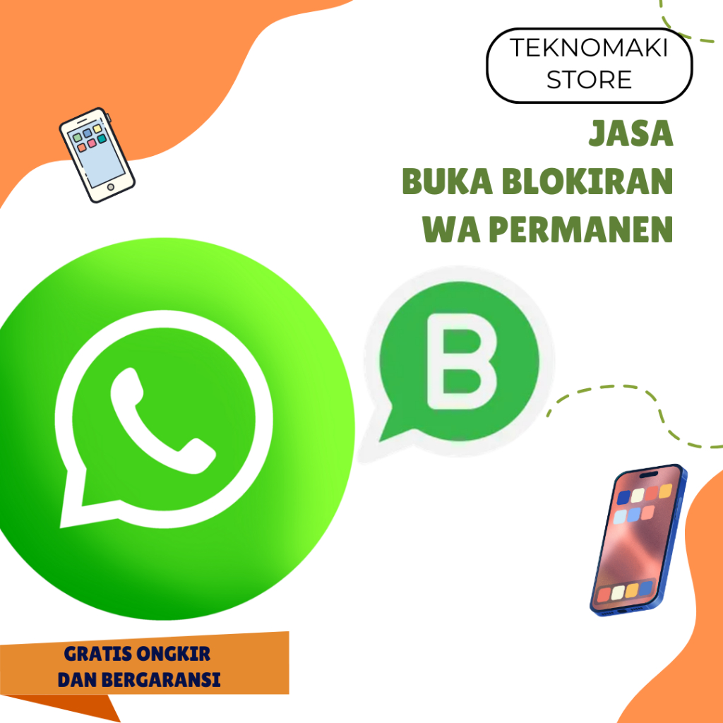 Jual Whatsapp buka akun blokir permanen | Shopee Indonesia