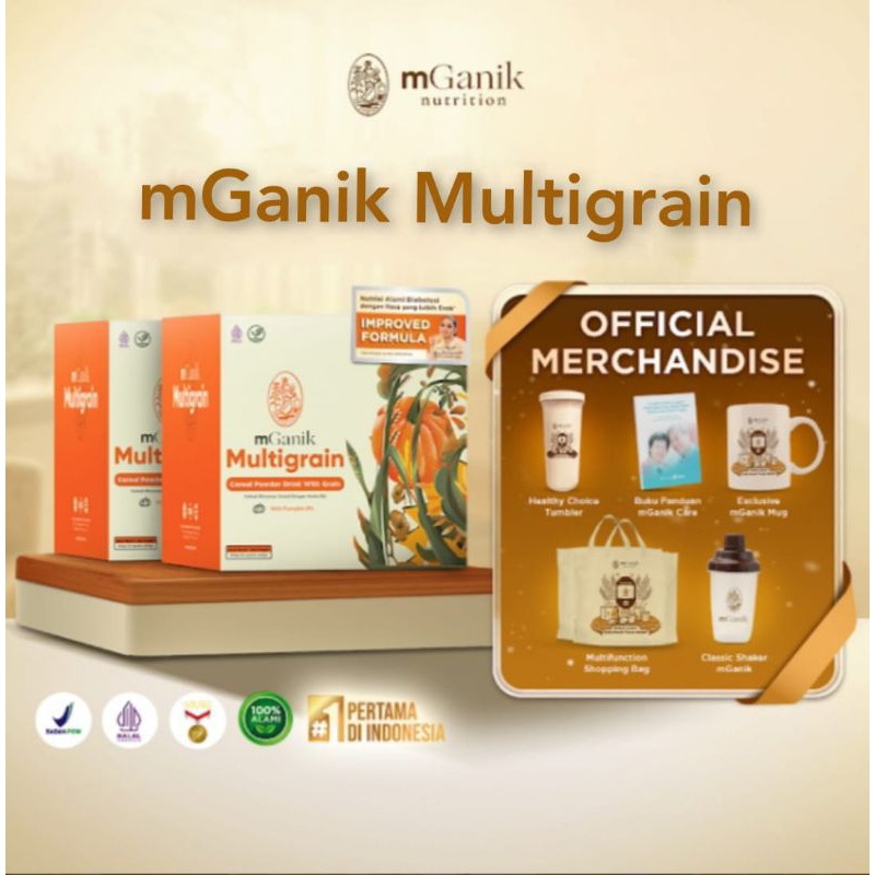 Jual MGANIK MULTIGRAIN ORIGINAL 1 BOX ISI 20 SACHET - M GANIK MENGATASI ...