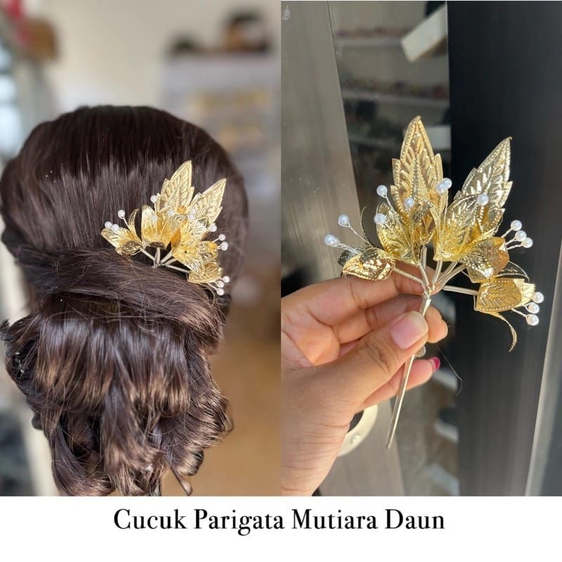 Jual CUCUK PARIGATA MUTIARA DAUN // AKSESORIS HAIRDO // SEMANGGI BALI ...
