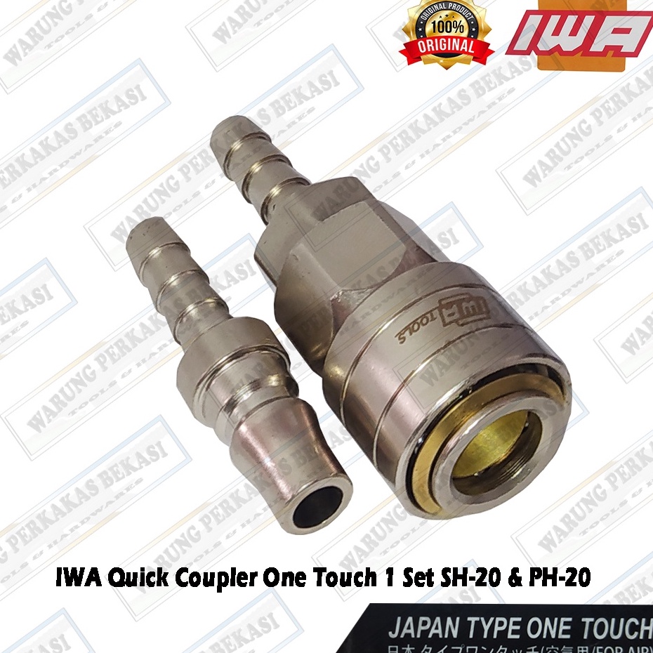 Jual Sekarang Populer IWA TOOLS Japan Type One Touch SH2 PH2 Set 1 ...