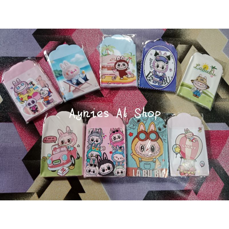 Jual Amplop Lebaran Labubu Viral Ukuran M (10 pcs) | Shopee Indonesia