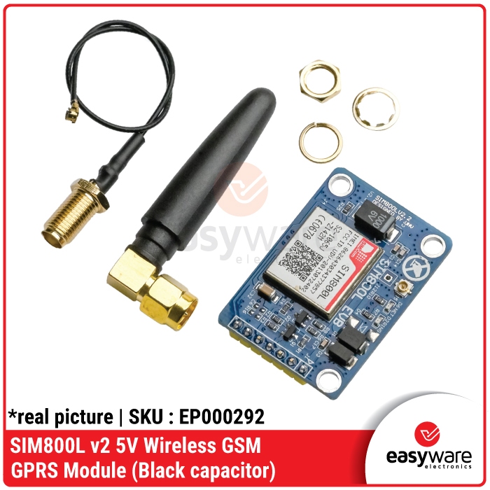 Jual SIM800L V2 5V GSM GPRS MODULE SIM800 V2 5V | Shopee Indonesia