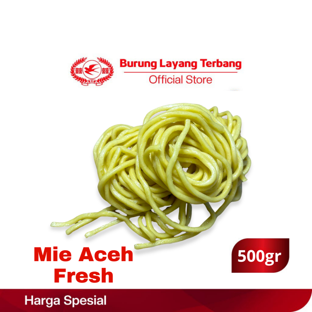 Jual Mie Aceh Fresh 500G Burung Layang Terbang | Shopee Indonesia