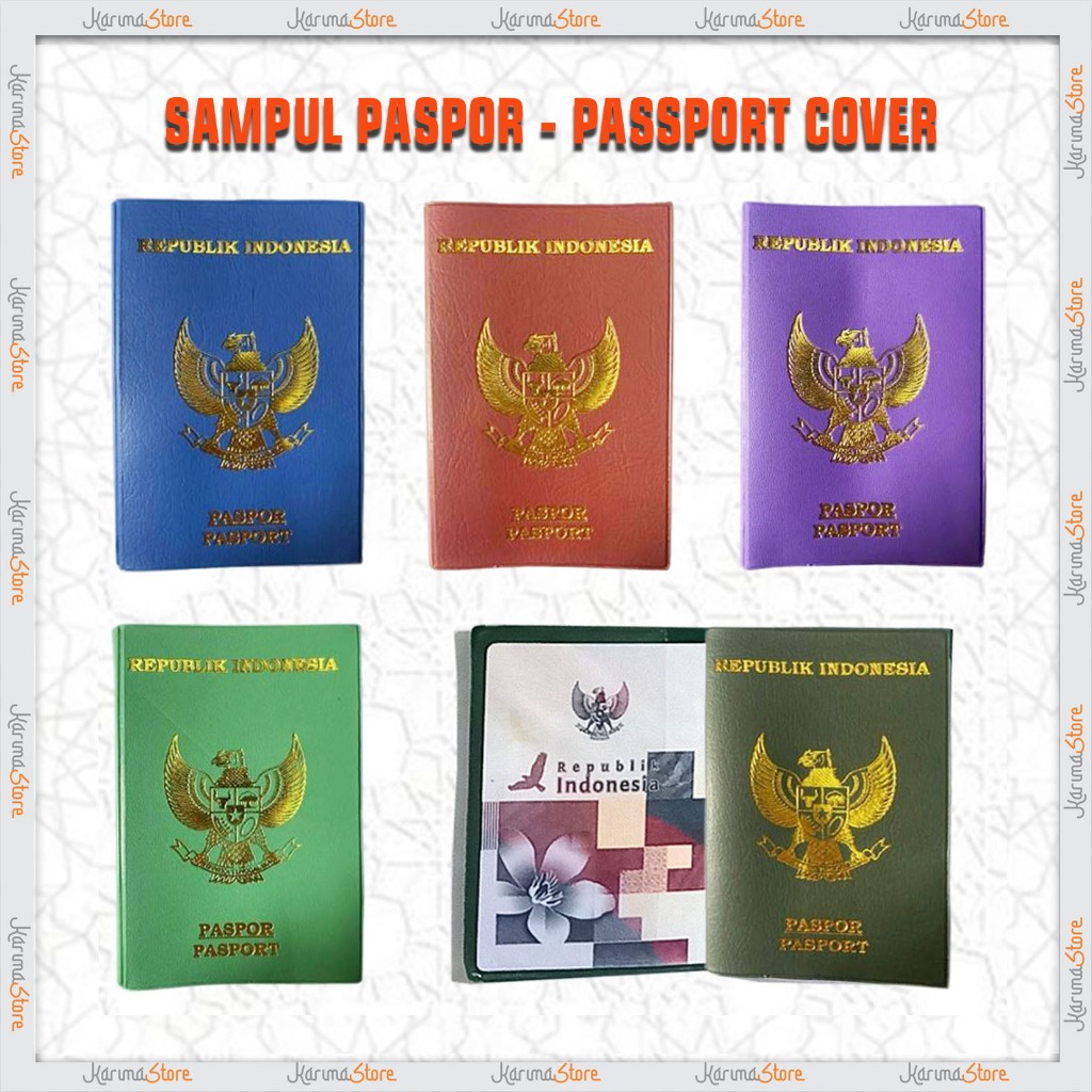 Jual Sampul Paspor/Cover Pelindung Paspor Berlogo Garuda Indonesia | Shopee Indonesia