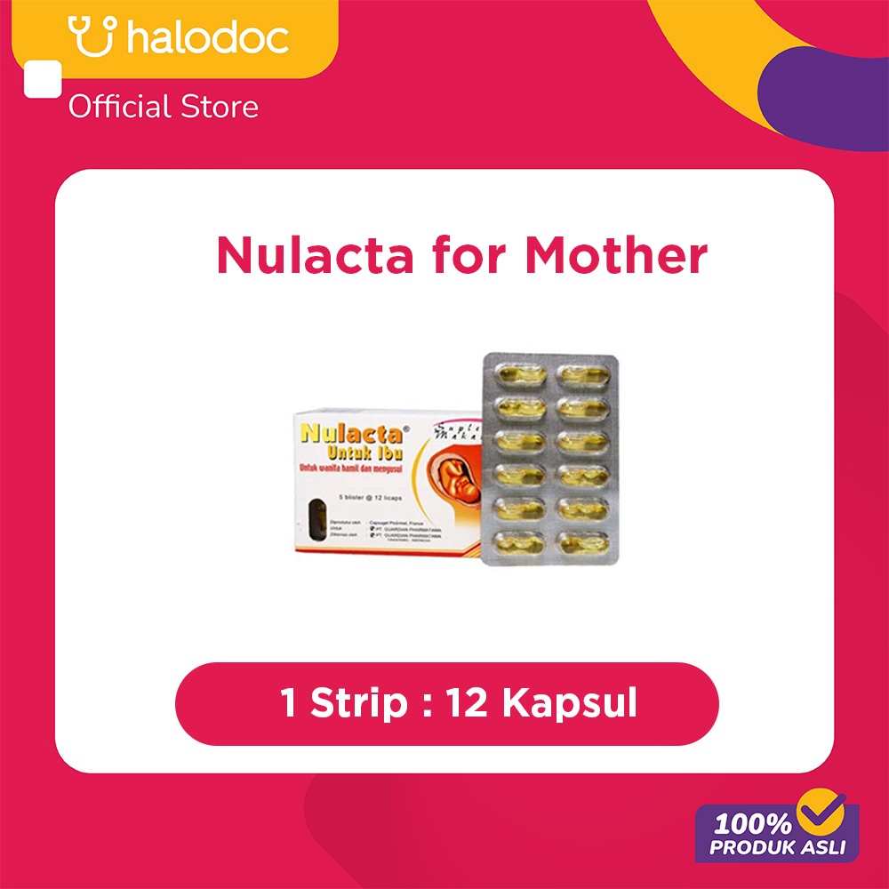 Jual Nulacta for Mother 12 Kapsul | Shopee Indonesia