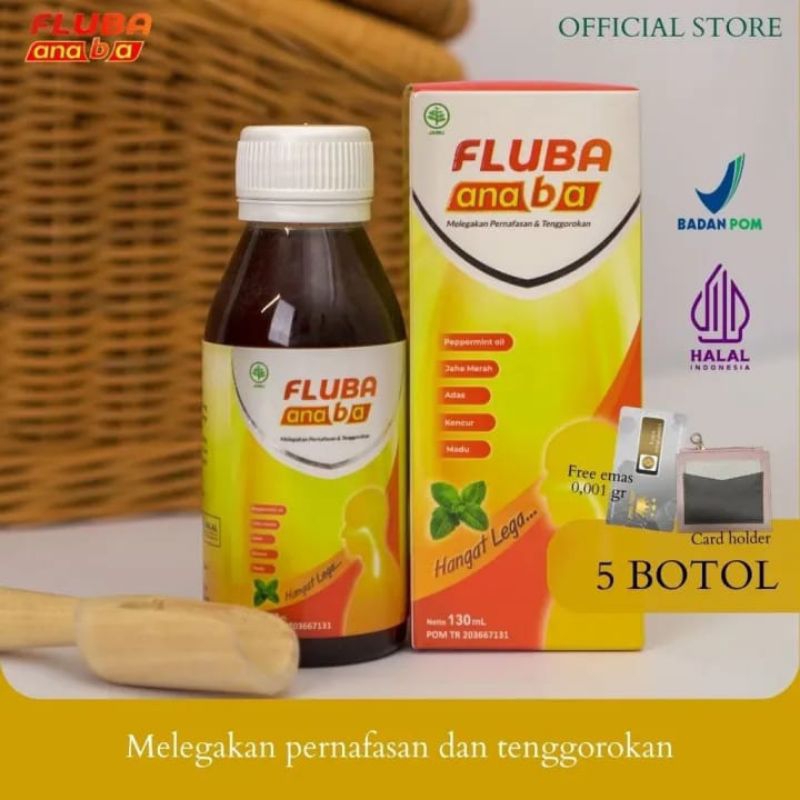Jual FLUBA ANABA 130ml - 3x Lebih Ampuh Atasi Masalah Flu Batuk Anak ...