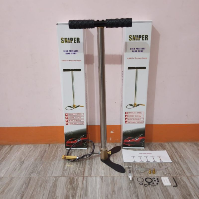 Jual Pompa PCP 3 Stage 6000psi Kaki Fix, Pompa PCP Import Pressure ...