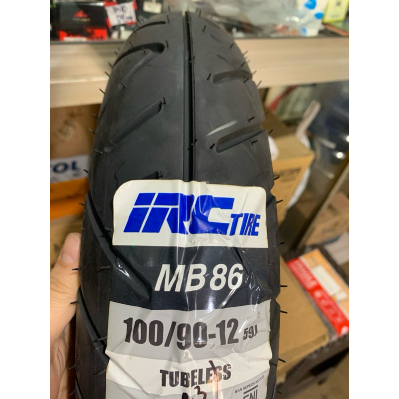 Jual BAN IRC TUBLES 100/90/12 SCOPY DEPAN R12/FREEGO/GENIO MB86 ...
