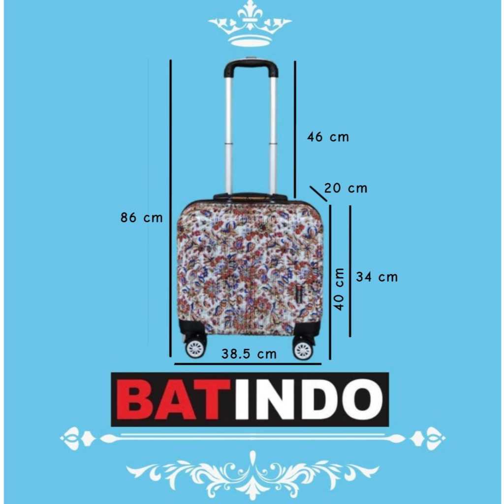 Jual KOPER KABIN 17 INCH - KOPER BATINDO KOPER MOTIF BATIK TAHAN ...