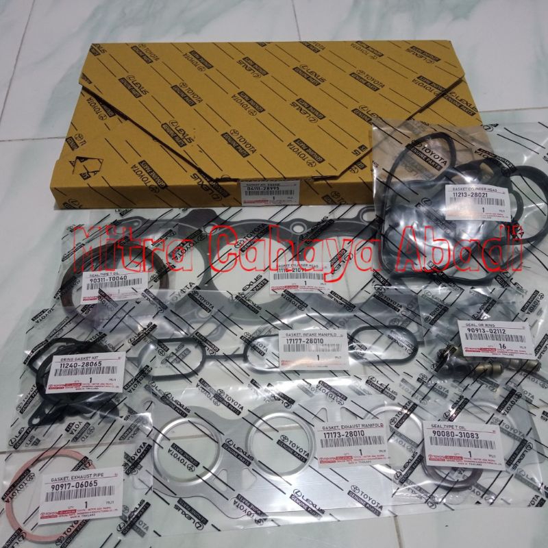 Jual Paking set packing full set Toyota camry alphard Harrier 2.4 2.400cc 2400cc original JAPAN ...