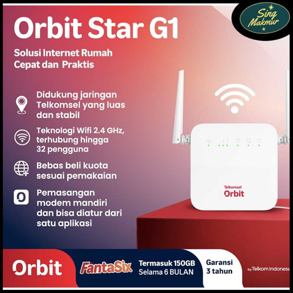 Jual Telkomsel Orbit Star G1 Modem Wifi 4G High Speed | Shopee Indonesia