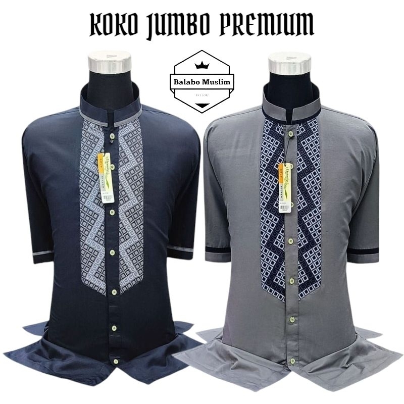 Jual Baju Koko Jumbo Dewasa XXL XXXL XXXXL ETERNITY MOSLEM PREMIUM Koko ...