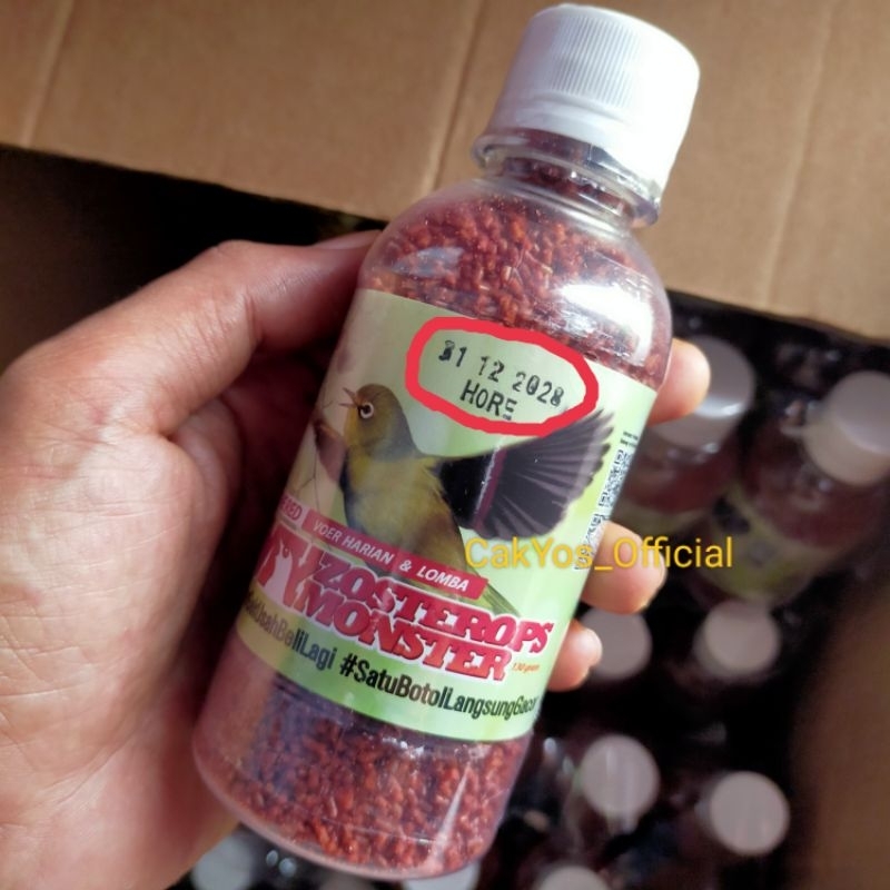 Jual Voer Red Zomo Original Expired 2028 Pur untuk Semua Burung (Pleci ...